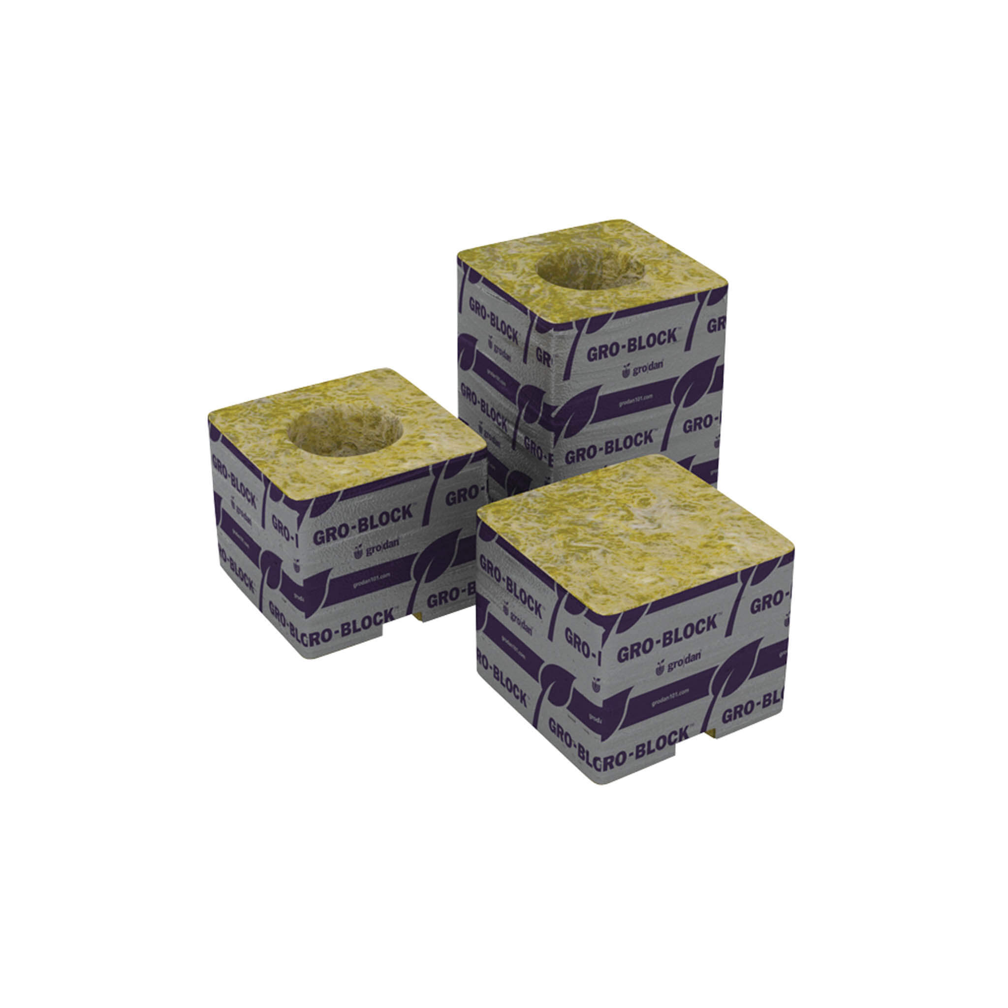 Grodan Delta 4-3 in Block No Hole | The Grow Depot Hydroponic Supplies