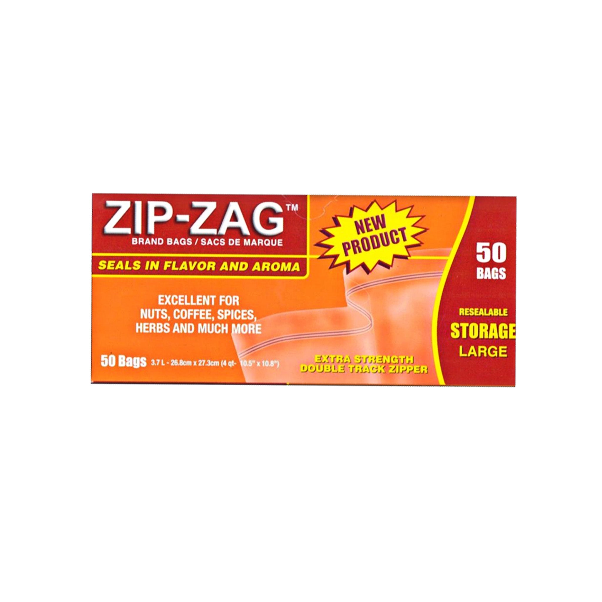 Zip-Zag Storage Bags Canada | Food Storage Bags | The Grow Depot